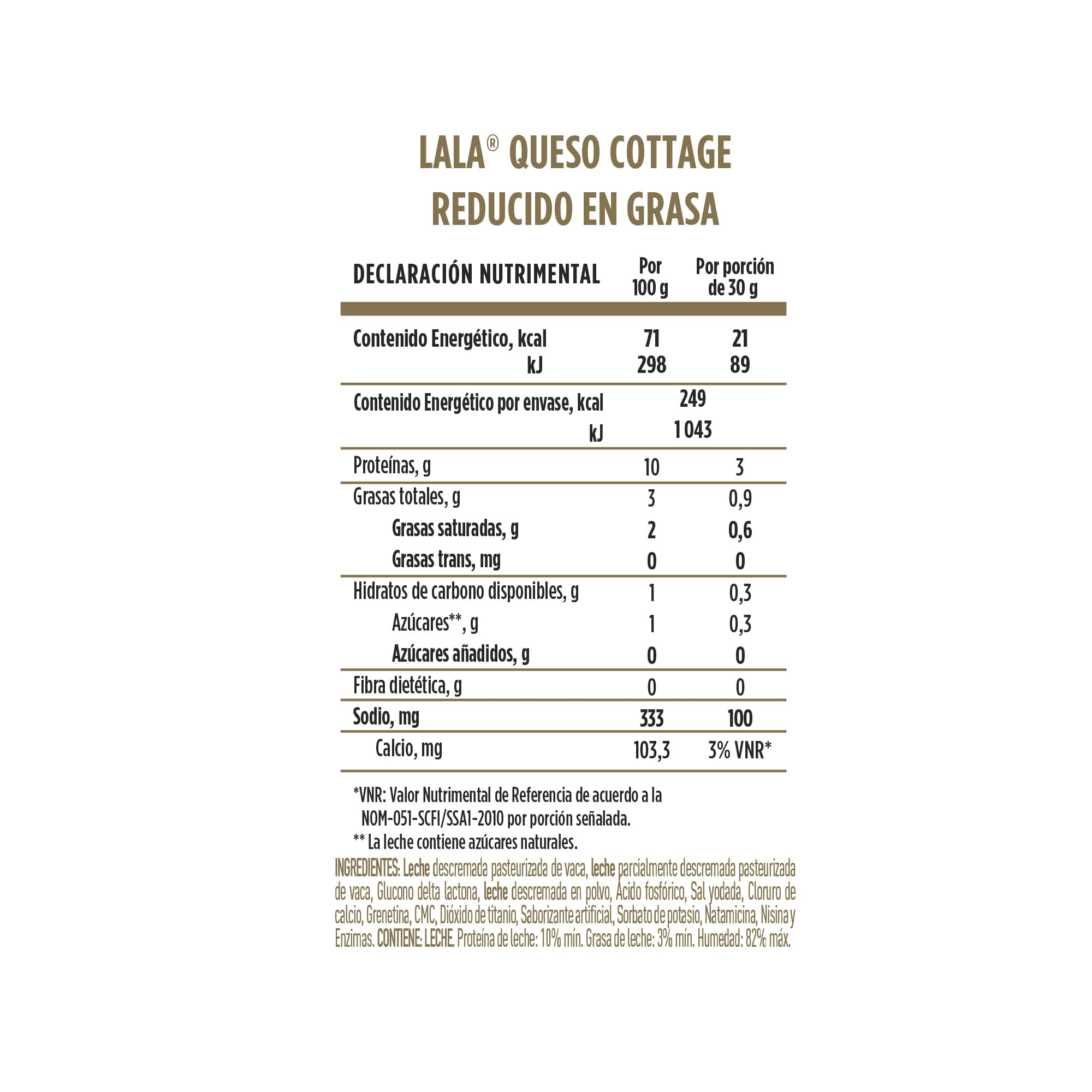 Queso Cottage Lala® Light | Lala | Grupo Lala