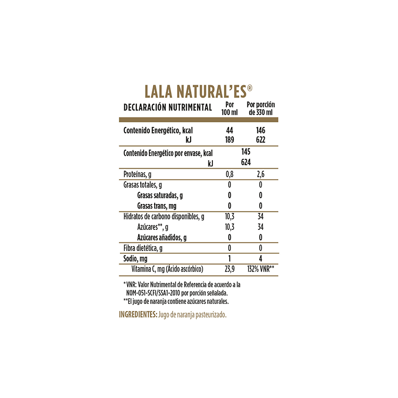 Jugo Natural'es® | Lala | Grupo Lala