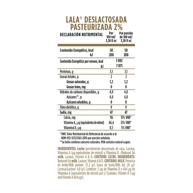Leche Lala® Fresca Deslactosada | Lala | Grupo Lala