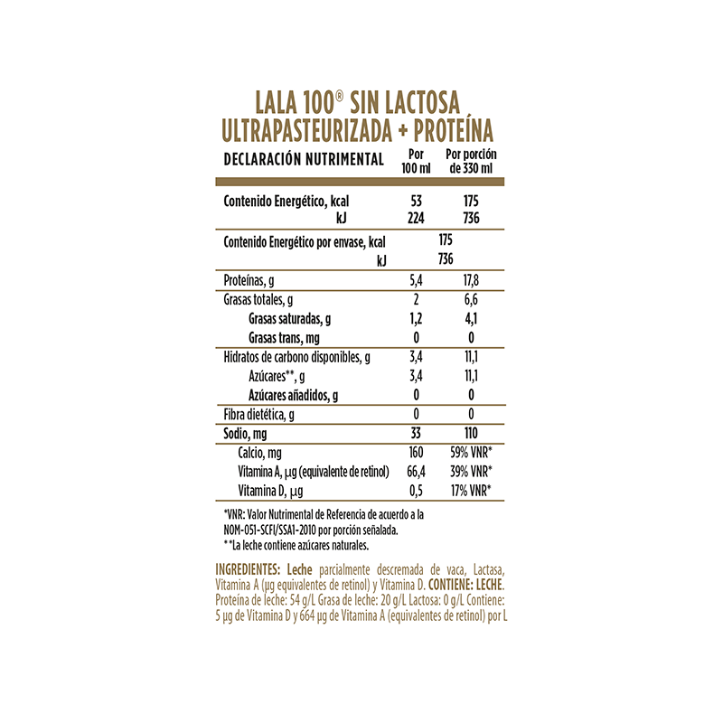 Lala 100® sin lactosa Past +Proteína | Lala | Grupo Lala