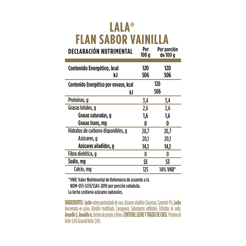 Flan Lala ® | Lala | Grupo Lala