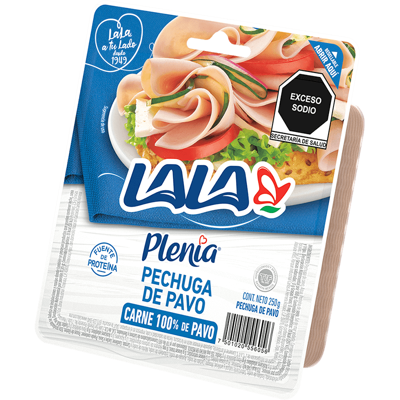 Lala Plenia® Jamón Pechuga de Pavo | Lala Plenia | Grupo Lala