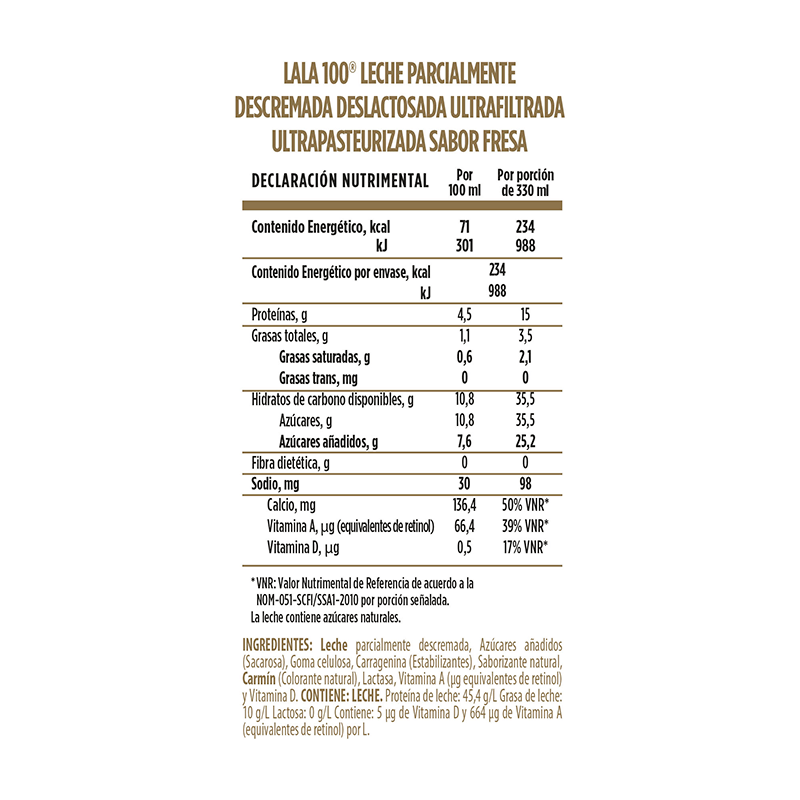 Lala 100® Saborizada Fresa | Lala | Grupo Lala