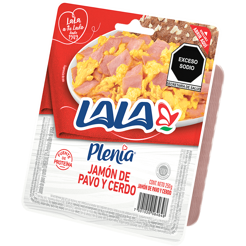 Lala Plenia® Jamón Pavo Cerdo | Lala Plenia | Grupo Lala