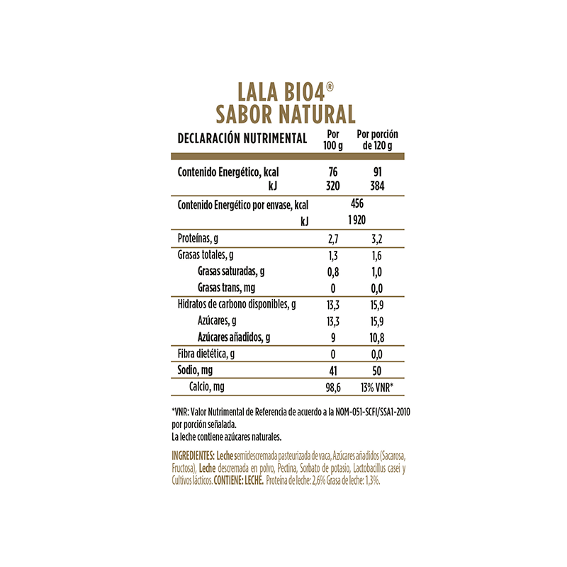 Bio 4® Natural | Lala | Grupo Lala