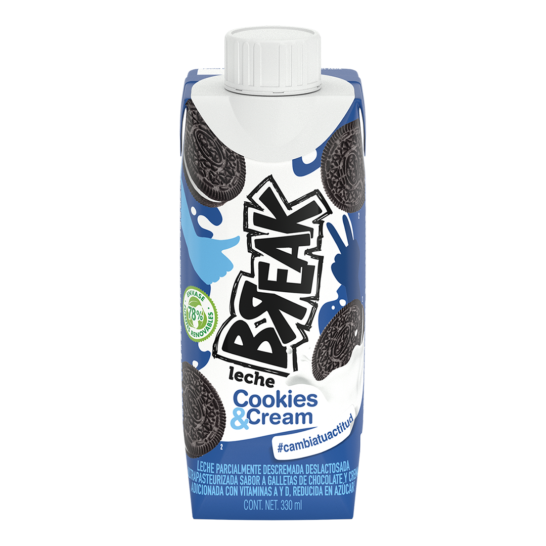 UHT Break Leche Cookies and Cream