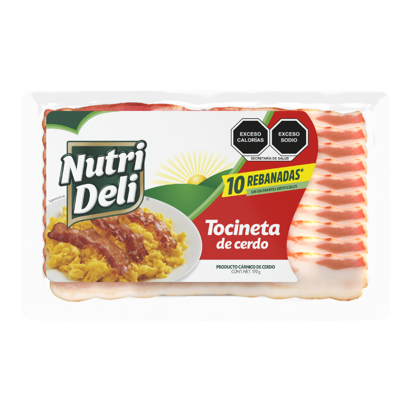 Tocineta de Cerdo Nutri Deli®️