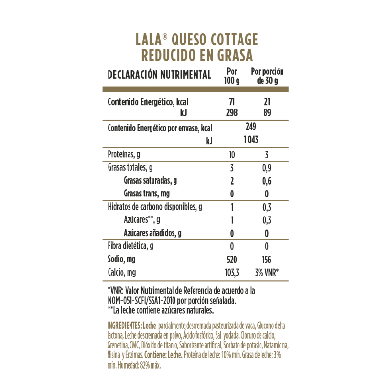 Queso Cottage Lala® Light | Lala | Grupo Lala