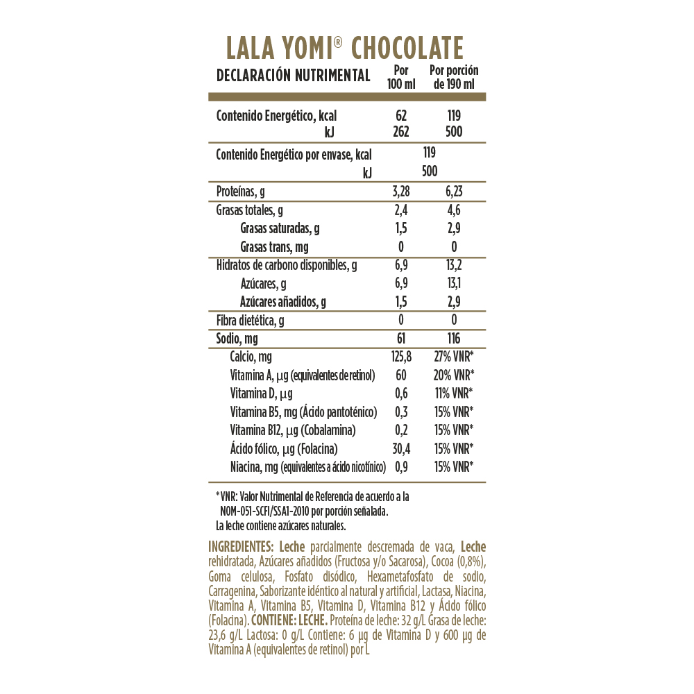 Lala Yomi® Chocolate | Lala | Grupo Lala