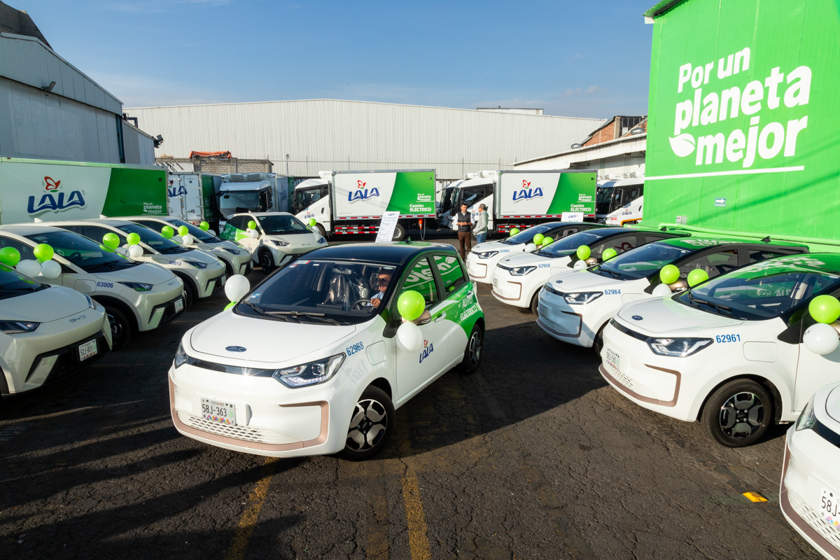 Grupo Lala impulsa su flota verde con nuevos vehículos eléctricos para ...